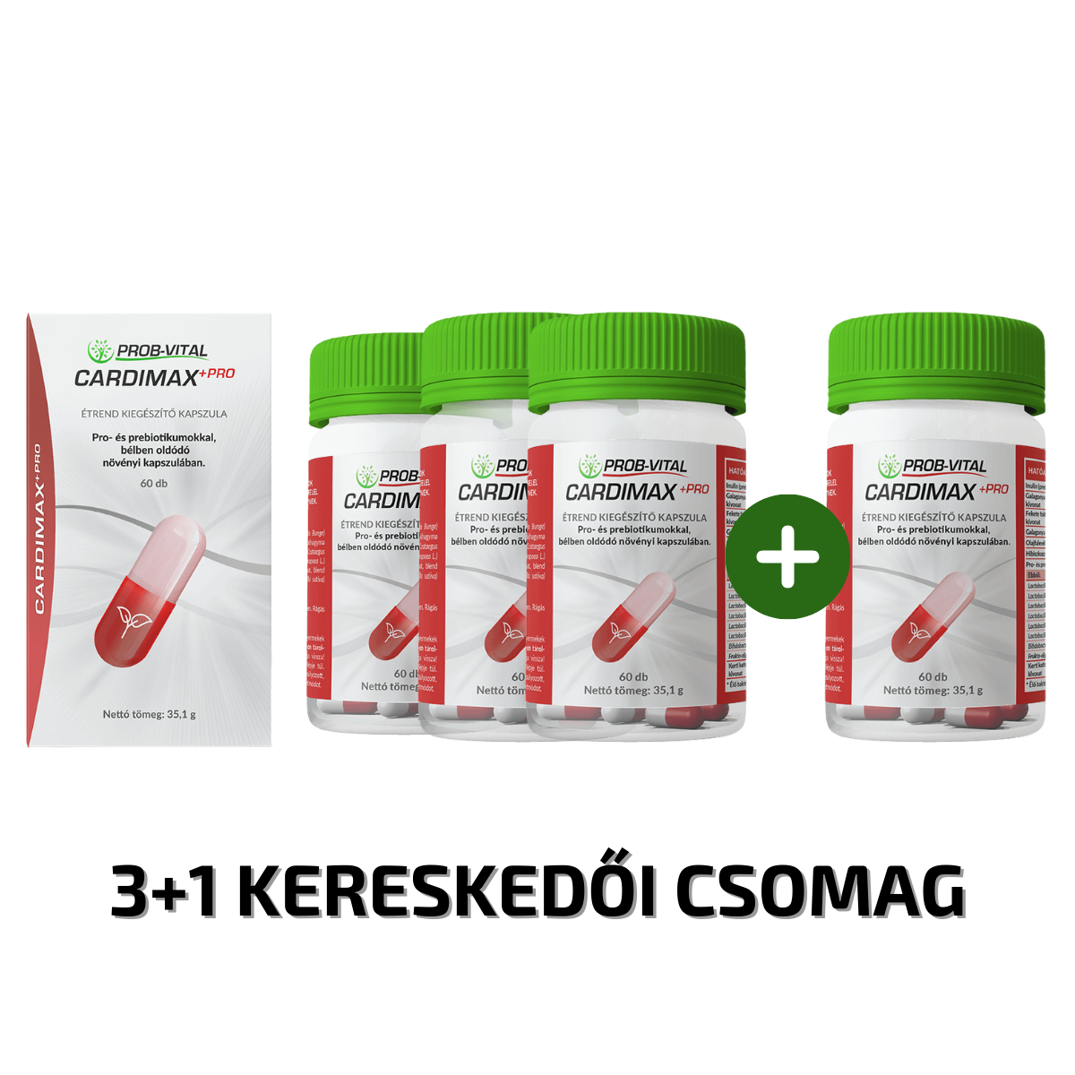 probvital.com - Cardimax+PRO 3+1 kereskedőknek (D96-2210-161)